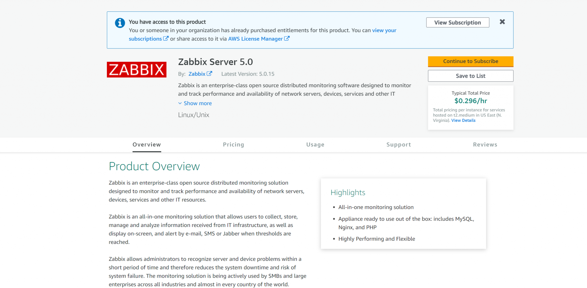 Deploying Zabbix in Amazon Web Services cloud platform - Zabbix Blog