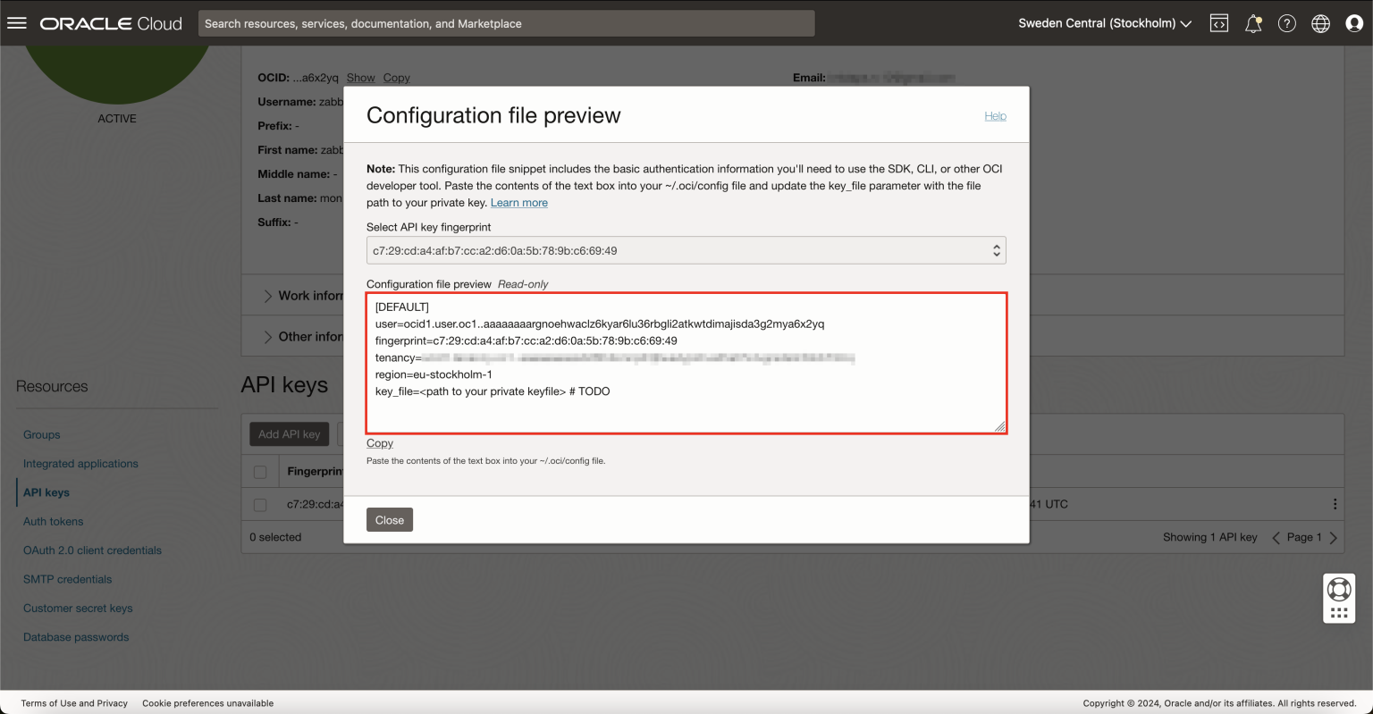 Monitoring Oracle Cloud Infrastructure Oci With Zabbix Zabbix Blog