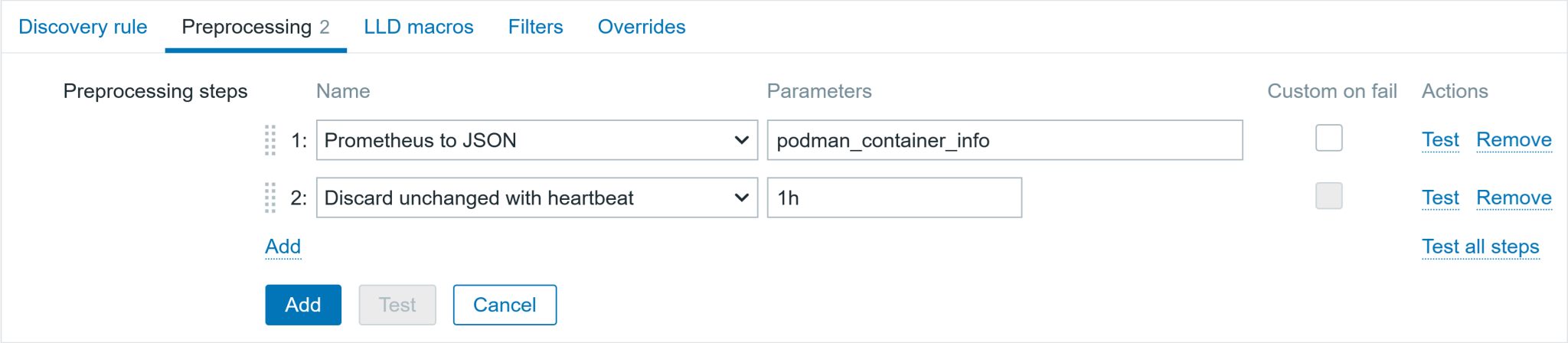 Podman Container Monitoring with Prometheus Exporter, part 2 - Zabbix Blog